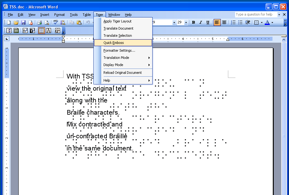 Tiger Software Suite v 8 - Insyn